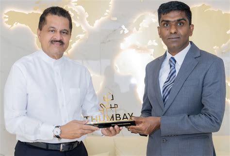 Consul General Of India Satish Kumar Sivan Visits Thumbay Medicity In Ajman