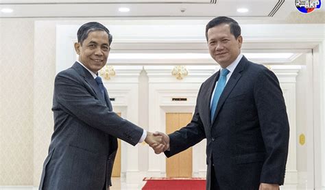 ကမ္ဘောဒီးယား နှင့် မြန်မာနိုင်ငံကြား အပြန်အလှန်ဆက်ဆံရေး ပိုမိုတိုးတက်ကောင်းမွန်လာရန် မျှော်လင့