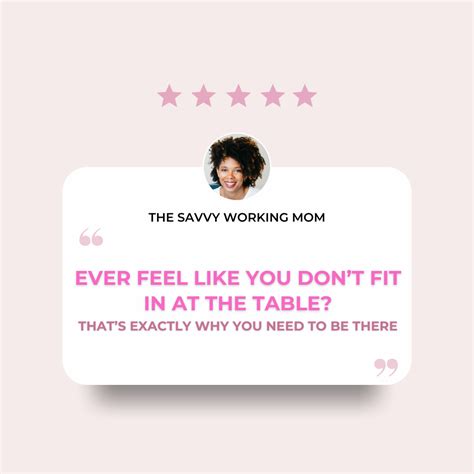 Ever Feel Like You Dont Fit In At The Table Thats Exactly Why You