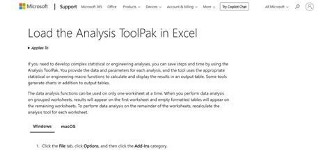 How To Load Analysis Toolpak In Excel 2007 Mac Lasopadecor