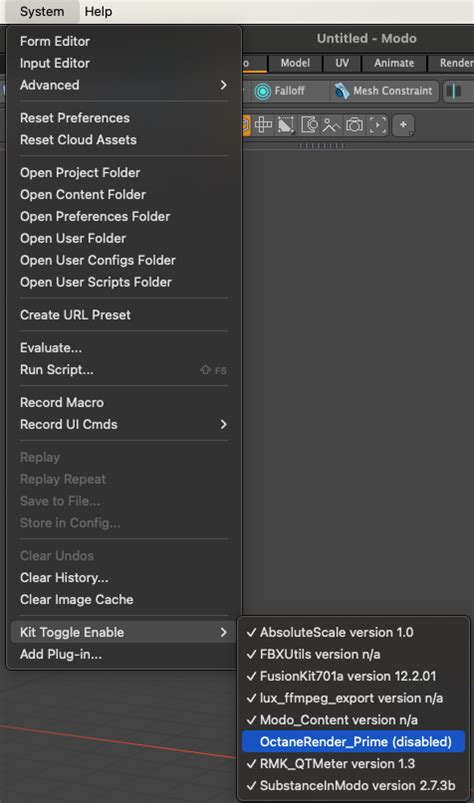 Rendering With Octanerender
