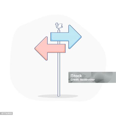 방향도로 표지판 푯 말 또는 포인터 상징벡터 일러스트 레이 션 검색에 대한 스톡 벡터 아트 및 기타 이미지 검색 교통 신호