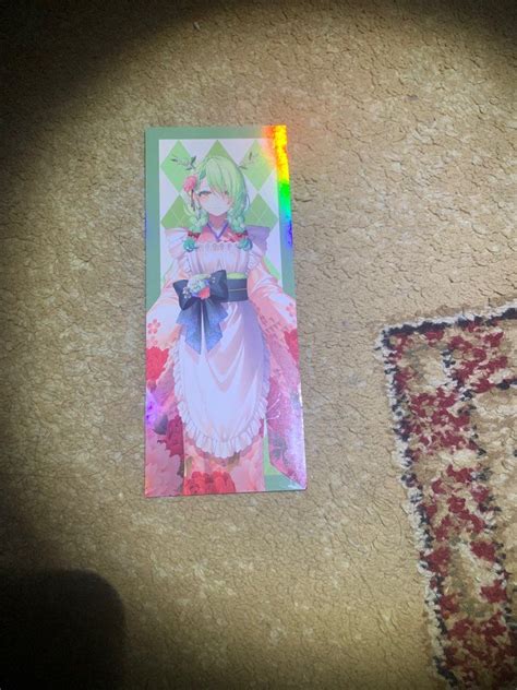 Wtt Hololive Aniplus Kronii Fauna Holographic Card Hobbies Toys Memorabilia