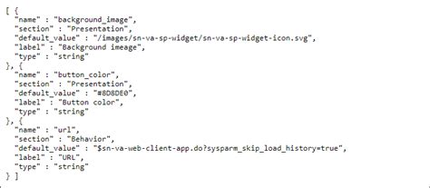 JSON Field Attribute ServiceNow Community