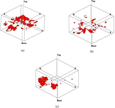 3d Models Of Mineralized Zones Deliniated Using Cv Fractal Modeling