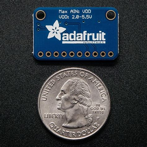 Adafruit ADS1015 12 Bit ADC 4 Channel With Programmable Gain Ampl