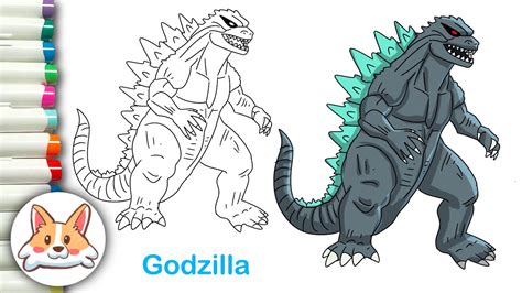 Master The Art Of Drawing Godzilla With These Step By Step Instructions YouTube