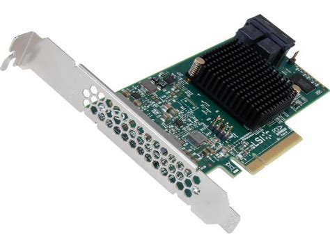 LSI I PCI Express X SATA SAS Port SAS Gb S HBA Single Newegg Com
