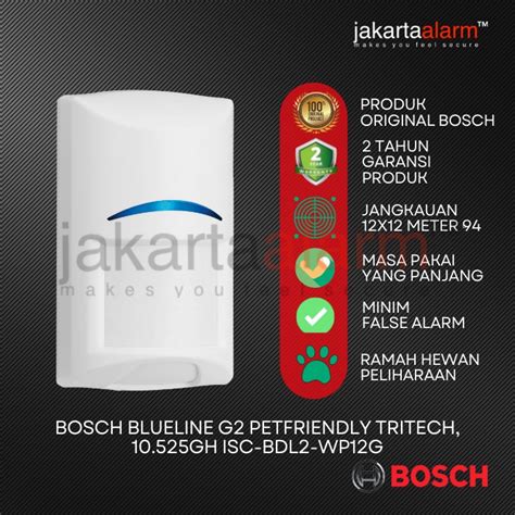 Jual Sensor Gerak Alarm Anti Maling Passive Infra Pir Bosch Isc Bdl2 Wp12g Shopee Indonesia