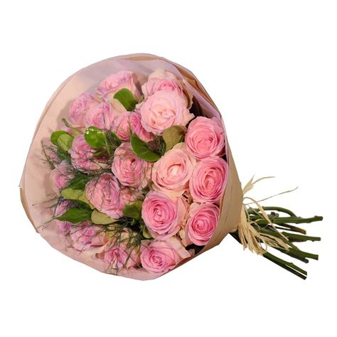 Pink Rose Bunch Funkyflowers