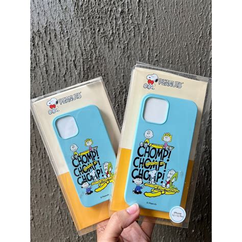 [clearance] Peanuts Chomp Chomp Chomp Color Jelly เคสมือถือสำหรับ Iphone 12 Mini 12 12 Pro