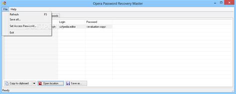 Opera Password Recovery Master Download Softpedia