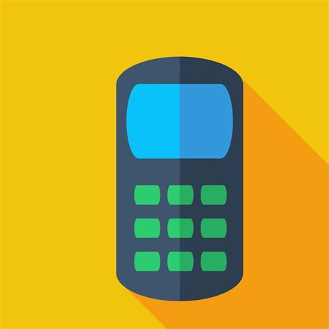 Premium Vector Modern Flat Design Concept Icon Smart Phone Vector Illustration
