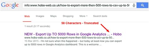 How To Create Page Titles For Google Other Search Engines 2017