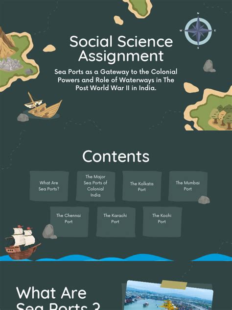 Social Science Assignment Pdf Port Water Transport