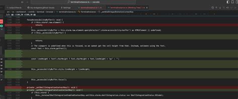 Test Diff Navigation Accessibility Improvements · Issue 171860 · Microsoftvscode · Github