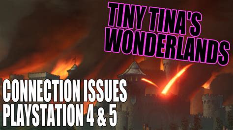 Fix Tiny Tinas Wonderlands Connection Issues And Lag On Ps5 Ps4 Computersluggish