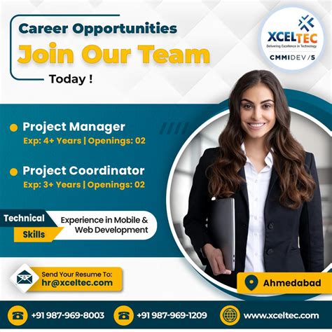 Xceltec A Cmmi Level 5 Company On Linkedin Hiring Xceltec Hiringalerts Hiring