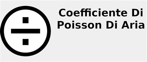Coefficiente Di Poisson Di Aria 2022