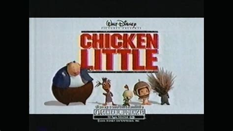Walt Disney Pictures Presents Chicken Little Starts November 4th In Theaters In 2005 Ad