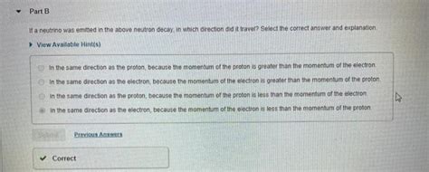 Solved A Neutron Is An Electrically Neutral Subatomic Chegg