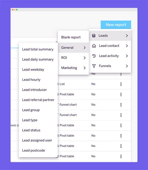 Reporting Analytics Integrated Point And Click Custom Report Builder Get FLG