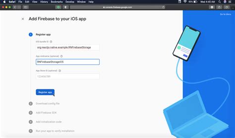 Setting Up A Firebase Project For React Native Online Courses