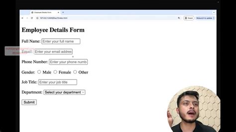 Mukul Kumar Singh On Linkedin Advanced Name Value Webdevelopment 100daysofcode Advancedforms