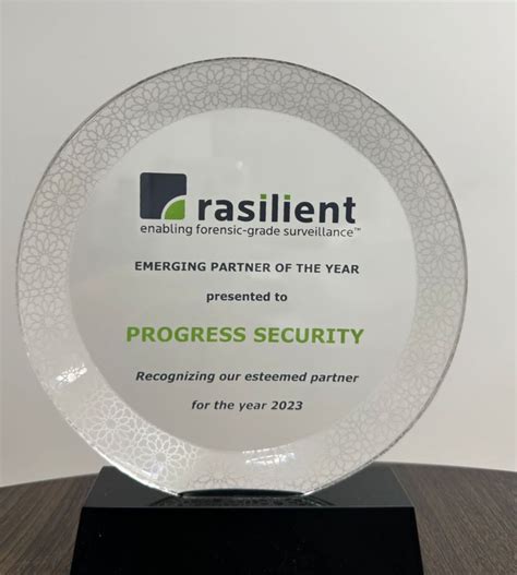 Progress Security Systems On Linkedin Partneroftheyear Intersecdubai