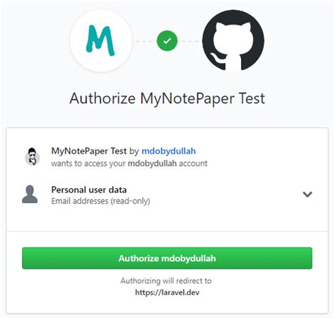 Laravel Login With Github Shouts Dev