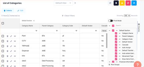 Managing Asset Category In Asset Infinity