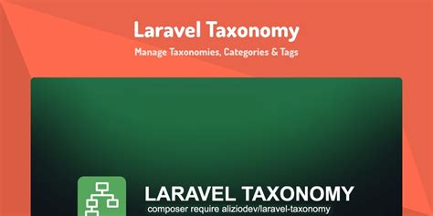 Laravel Taxonomy Manage Taxonomies Categories And Tags Made With Laravel