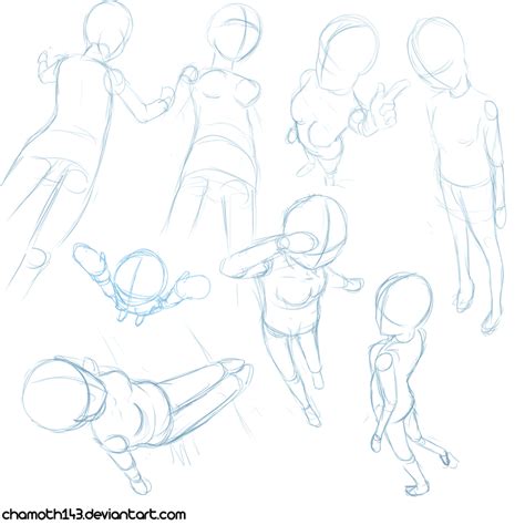 Standing Man Side View Cumception