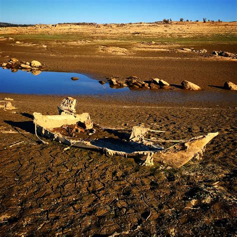 Folsom Lake Underwater Town