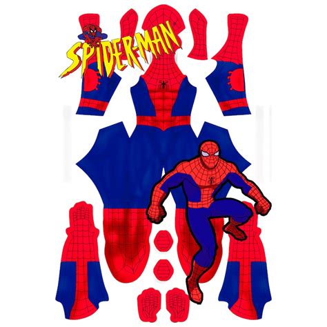 90s Tas Spidey Pattern V1 Night Versionreal Muscle Shade Etsy