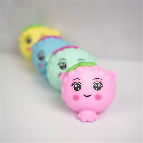 Frutinhas Squish De Apertar Anti Stress Sensoryland Brinquedo Sensor