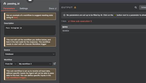N8n Data From Main Workflow Not Passing Trough In Subworkflow