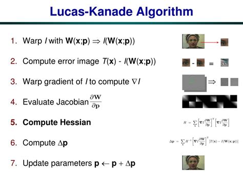 ppt lucas kanade image alignment powerpoint presentation free