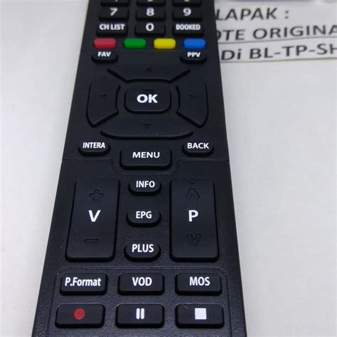 Jual Remote Remot Parabola Mnc Vision Original Asli Shopee Indonesia