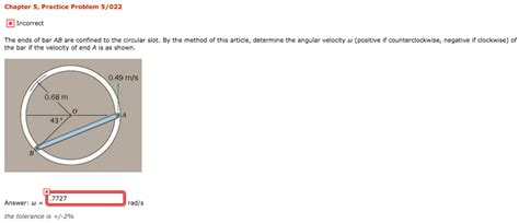 Solved Chapter 5 Practice Problem 5 022 Incorrect The Ends