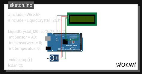 Temperatur Wokwi Esp32 Stm32 Arduino Simulator