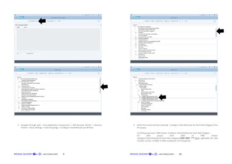 how to setup the required mandatory field in bp ba sap community