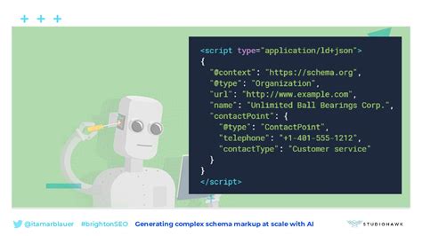 Generating Complex Schema Markup At Scale With Ai Speaker Deck