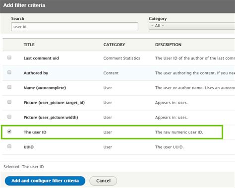 8 Views Filter Content Authored By To Show Only Content By