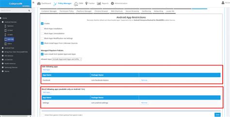Suspending And Hiding Apps In Android Customer Support And Training Codeproof