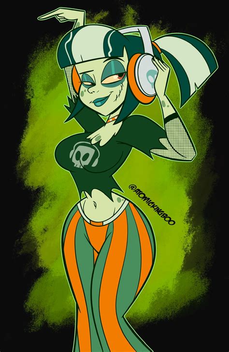 Rule 34 1girls Artist Name Atomickingboo Big Breasts Black Hair