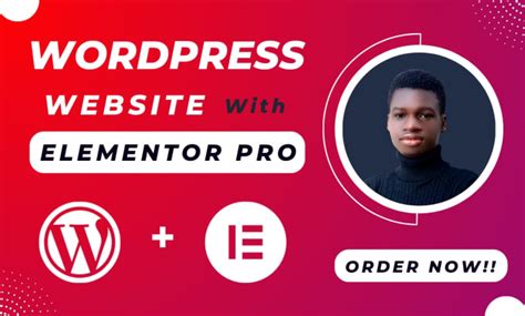 design wordpress website or landing page using elementor pro by tosine