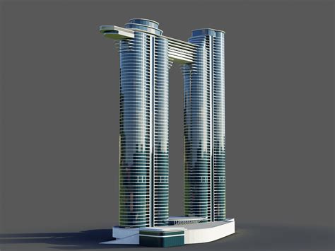 Sky View Tower Dubai 3d Model Cgtrader