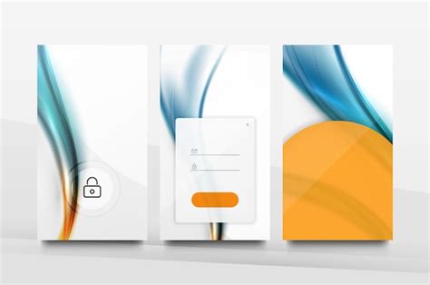 Premium Vector Mobile Background Ui
