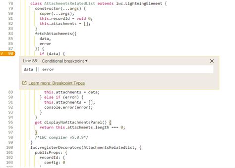 advanced salesforce lwc debugging with chrome developer tools beyond